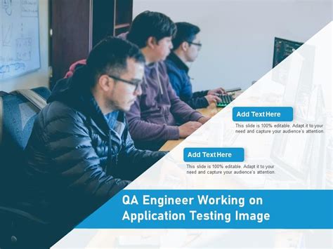QA Engineer Working On Application Testing Image Ppt PowerPoint Presentation File Example