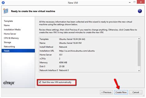 How To Create Ubuntu 1604 Lts Vm In Xenserver 62 Tecadmin