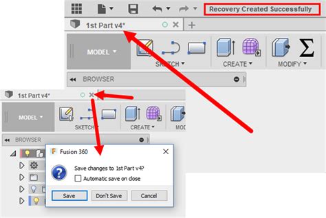 solved ctrl shift s recovery save is it still supported