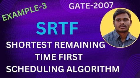 15 Shortest Remaining Time First Srtf Scheduling Algorithm With