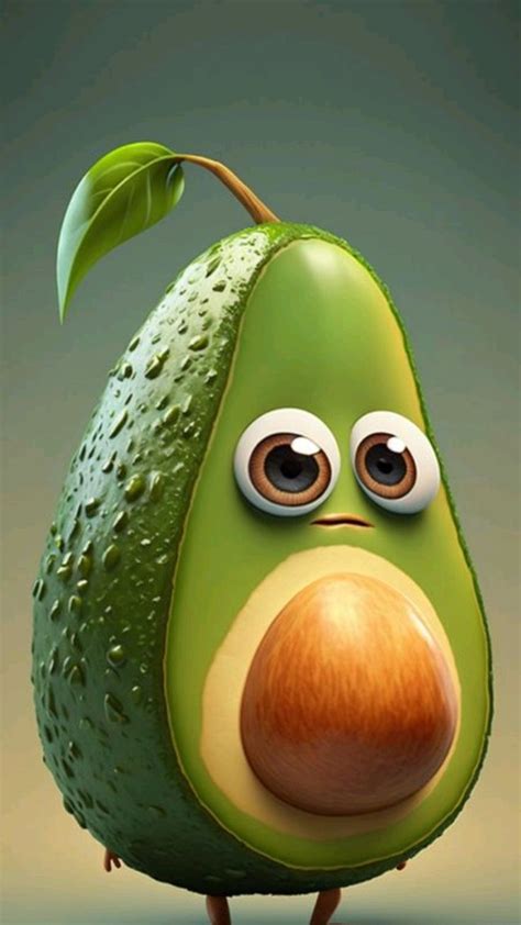 귀여운 아보카도 배경화면 아보카도 배경화면