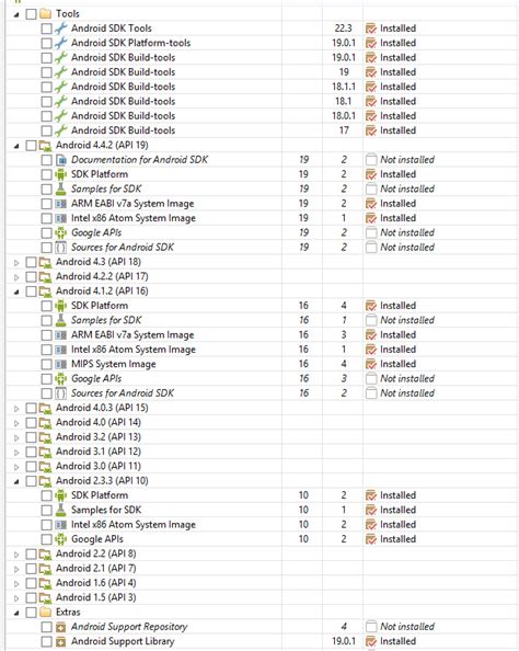 Sdk Titanium Studio 321 Requires Android 50 Stack Overflow