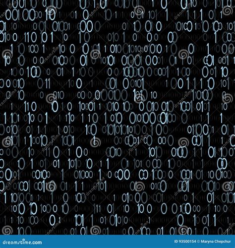 Binary Computer System Computer Arithmetic The Minimum Unit Of Information Vector Stock