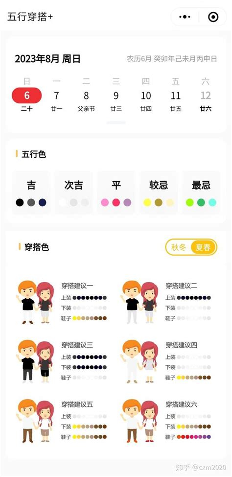 五行穿搭·2023年8月6日穿衣早报 知乎