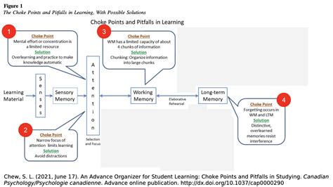 Unavoidable Difficulties In Learning Dr Stephen Chews “choke Points”