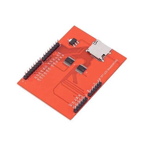 2 4 inch touch screen tft display shield for arduino uno and mega cretechs®