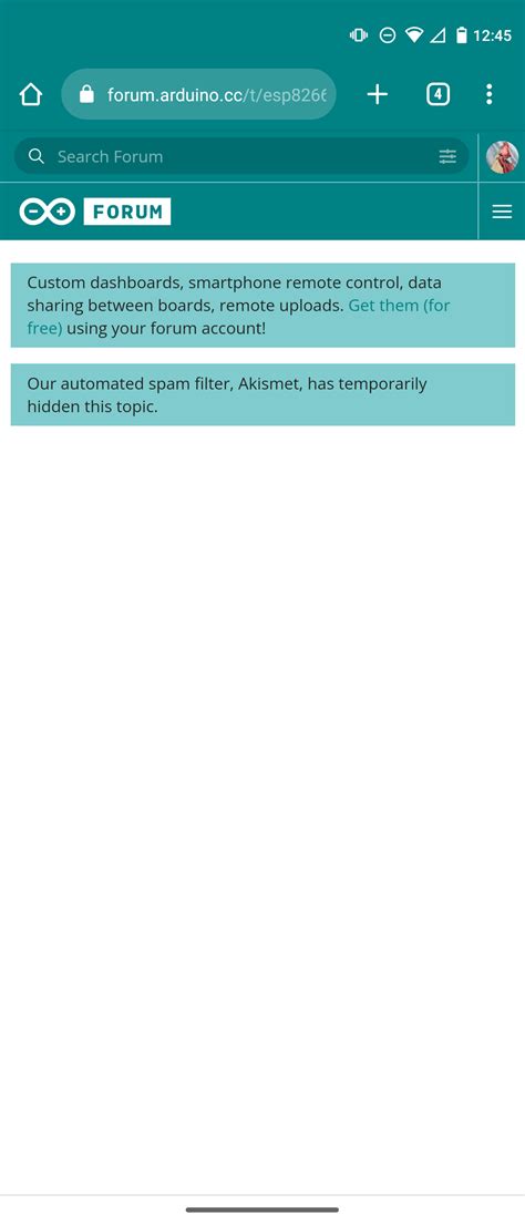 Akismet Strikes Again Website And Forum Arduino Forum