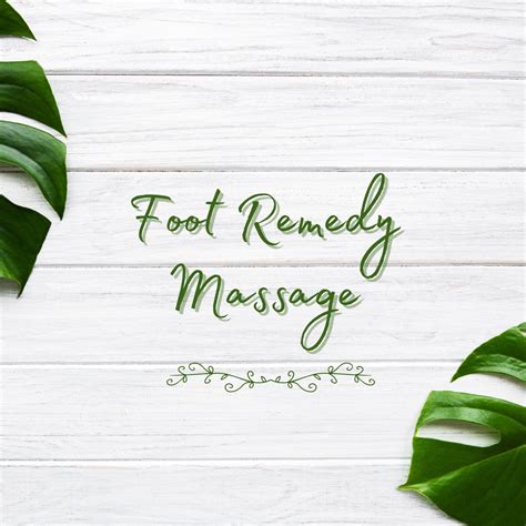 Foot Remedy Massage The Vannara