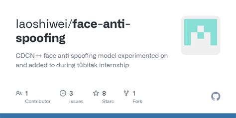 GitHub Laoshiwei Face Anti Spoofing CDCN Face Anti Spoofing Model Experimented On And Added