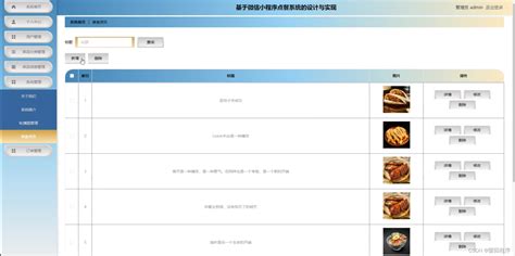 Django基于微信小程序点餐系统的设计与实现程序开题报告django 小程序 Csdn博客