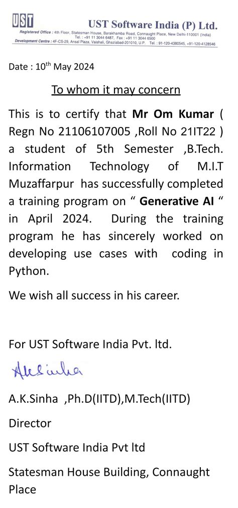 Om Kumar On Linkedin Generativeai Artificialintelligence