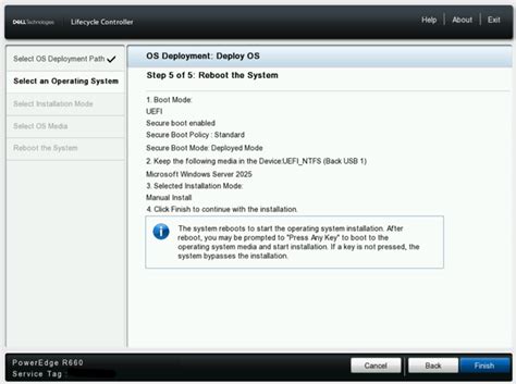 Lifecycle Controller Os Deployment On Dell Server