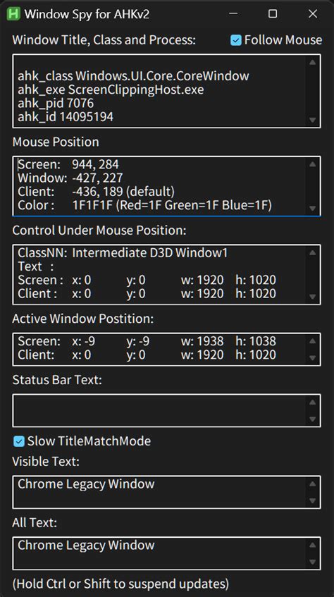 GitHub Nperovic Dark WindowSpy Window Spy For AHKv In Dark Mode