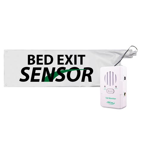Bed Exit Alarm With Pressure Sensor Pad For Elderly Fall Prevention Smart Caregiver