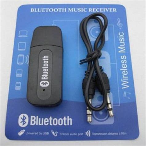 Bluetooth Stereo Adapter Audio Receiver Mm With AUX Cable Buy Online Electronic Components