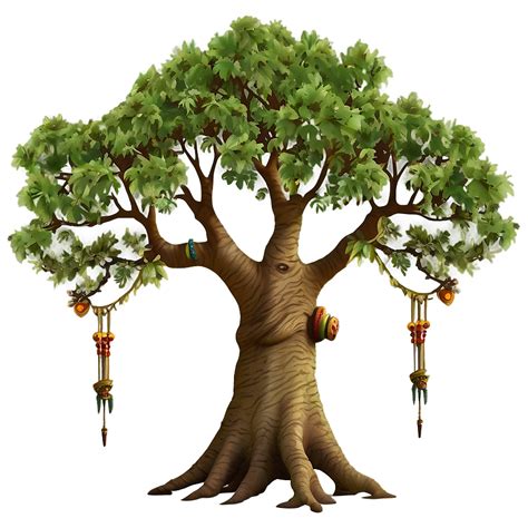 Download Fantasy Tree Elevation Png Gxu36