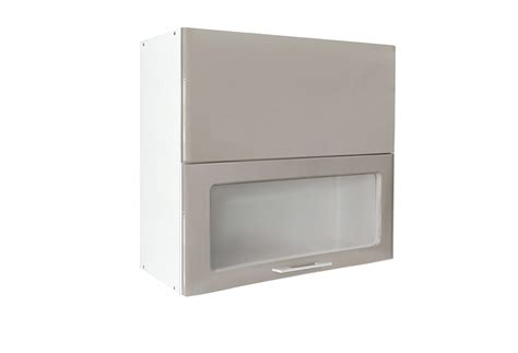 Кухненски шкаф горен с две повдигащи врати In Mdf Vh80 кашмир гланц • Модулна кухня In Mdf