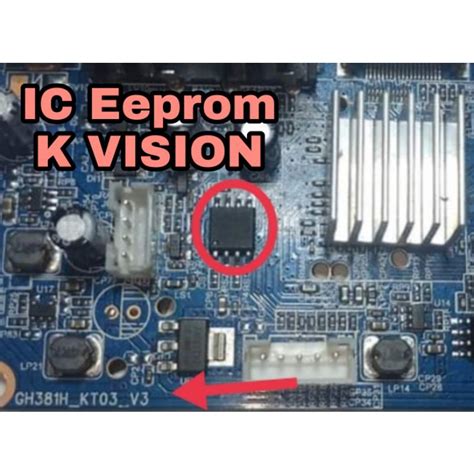 Ic EEPROM K Vision C And GOL Gardiner Optus Just Install Already Contains Softwaree