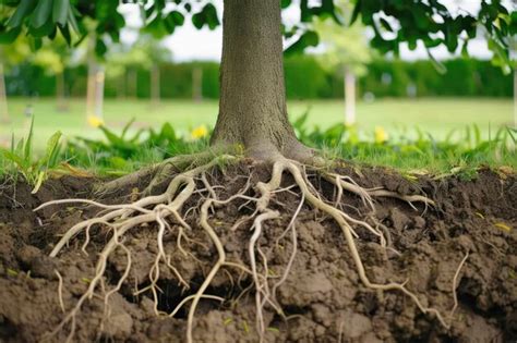 Premium Photo Tree Roots In Soil Close Up Roots In Ground