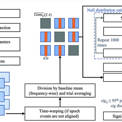 Processing Steps Needed To Identify A Significant Connection In The Download Scientific Diagram