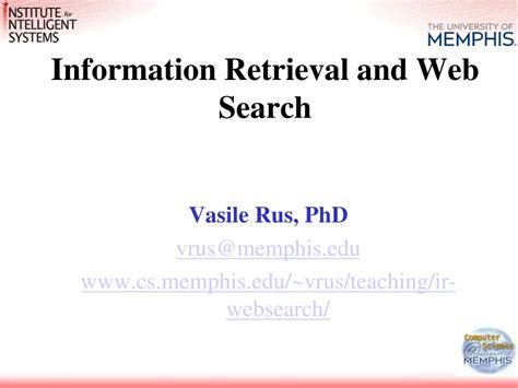 ppt information retrieval and web search powerpoint presentation free download id 8608978
