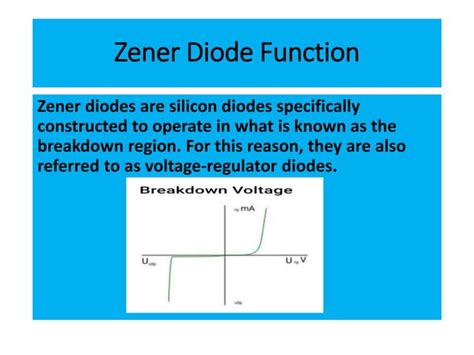 Introduction Different Types Of Diode And Its Function And Application