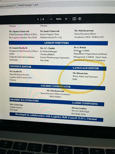 Shivani Jain On Linkedin Feels Great To Be A Published Editor With Nios 😊