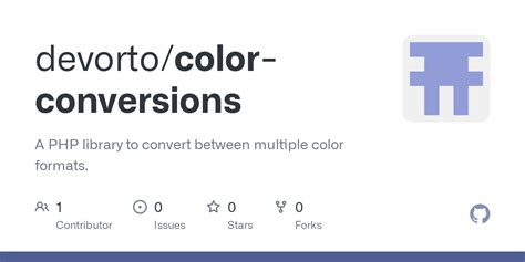 Github Devortocolor Conversions A Php Library To Convert Between