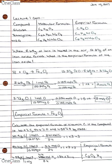 Chem 6b Midterm Exam Guide Comprehensive Notes For The Exam 33