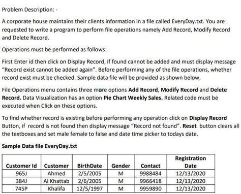 Solved Just Want Code Use Visual Basic The Program Reads