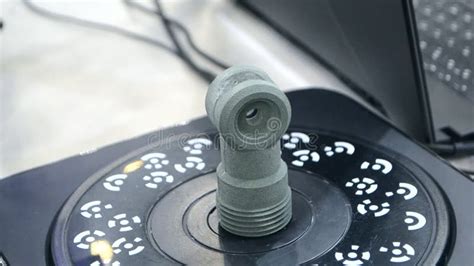 3d Scanning Object Three Dimensional Scanner Blue Laser Volumetric Scanning Stock Video Video