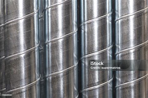 요소와 다양 한 환기 시스템에 대 한 아연 도금 시트로 만든 부품 0명에 대한 스톡 사진 및 기타 이미지 0명 강철 공기조화 Istock