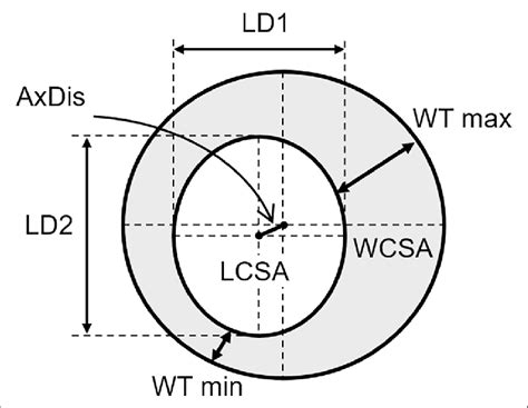 Conceptual Scheme Of The CVC Cross Section With Meaning Of The Download Scientific Diagram