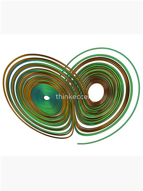 Chaos Theory Butterfly Effect Lorenz Chaotic Attractor 4 Premium
