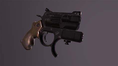 Revolver Zip 1 3d Model By Jjphowlett 88510b8 Sketchfab
