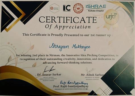 shreyan mukherjee on linkedin innovation engineering achievement