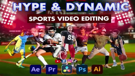 Edit Sports Video Hype And Dynamic Way For Any Social Media By