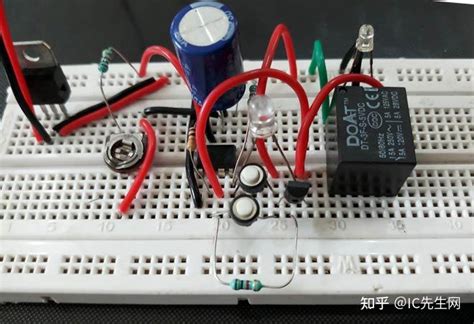 使用555定时器的简单延时电路示例 知乎