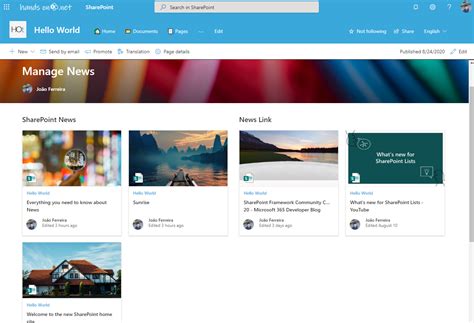 how to effectively manage sharepoint news part 2 hands on sharepoint