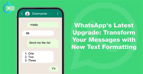 Whatsapps Latest Upgrade Transform Your Messages With New Text Formatting Whatsapps Latest Upgrade Transform Your Messages With New Text Formatting