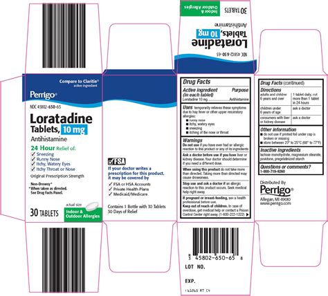 Pill Identifier Loratadine Antihistamine Size Shape Imprints And Color