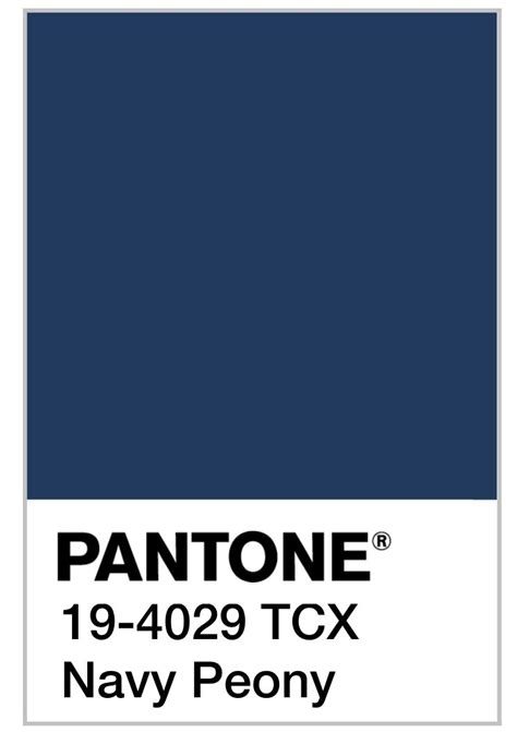 Navy Blue Pantone Color