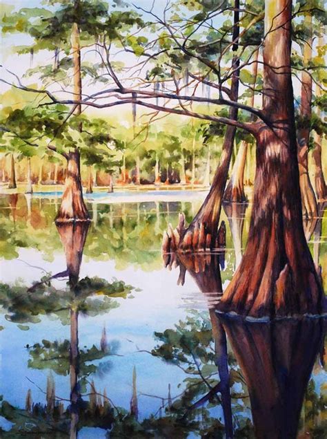 Cypress Tree Art