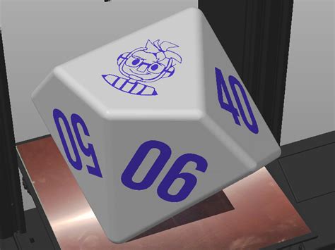 3d Printing Nerd Large Scale Dice Multimaterial By Yourbuddydinec