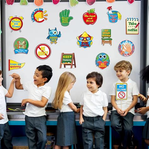 16 Pcs Manage Your Class Sign Class Rules Australia Ubuy