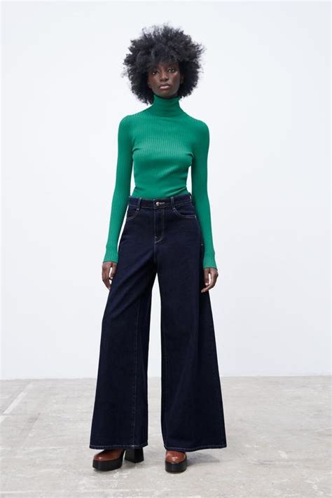 Гольф в рубчик Zara — ціна 900 грн у каталозі Водолазки Купити жіночі речі за доступною ціною на