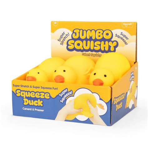 Jumbo Squishy Duck Giant Squeezable Sensory Toy Sensory Street