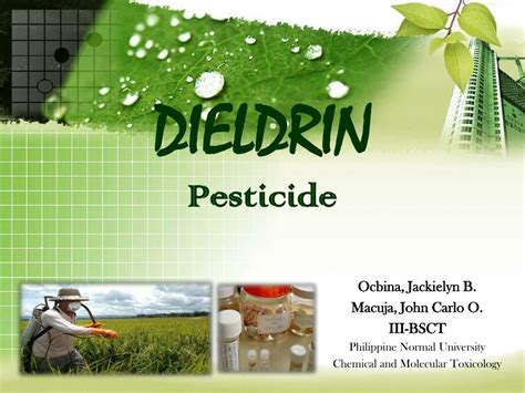 Ppt Dieldrin Pesticide Powerpoint Presentation Free Download Id 3782551