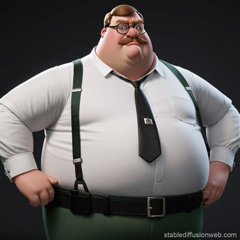 Peter Griffin Hyper Realistic Photorealistic Image Stable Diffusion