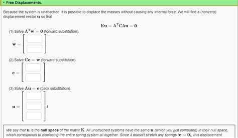 Points Consider The Following Spring System Chegg